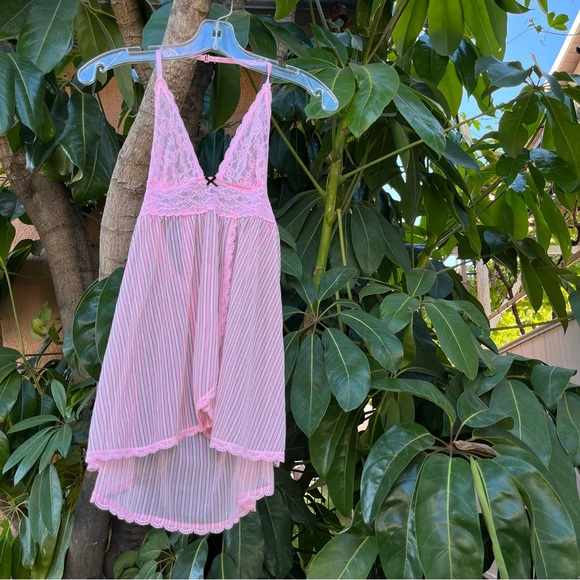Victoria's Secret | Intimates & Sleepwear | Victorias Secret Sheer Pink ...